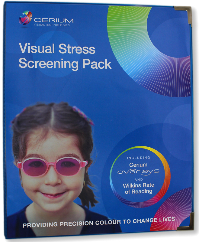 Visual Stress screening pack | Cerium Visual Technologies