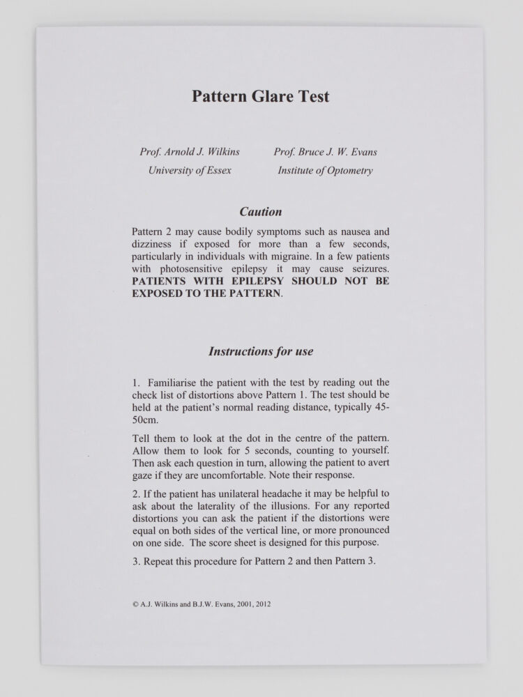 Pattern Glare Test | Cerium Visual Technologies
